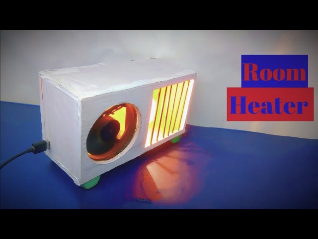 How to make a Room Heater Out Of cardboard for - DIY Room Heater At ...